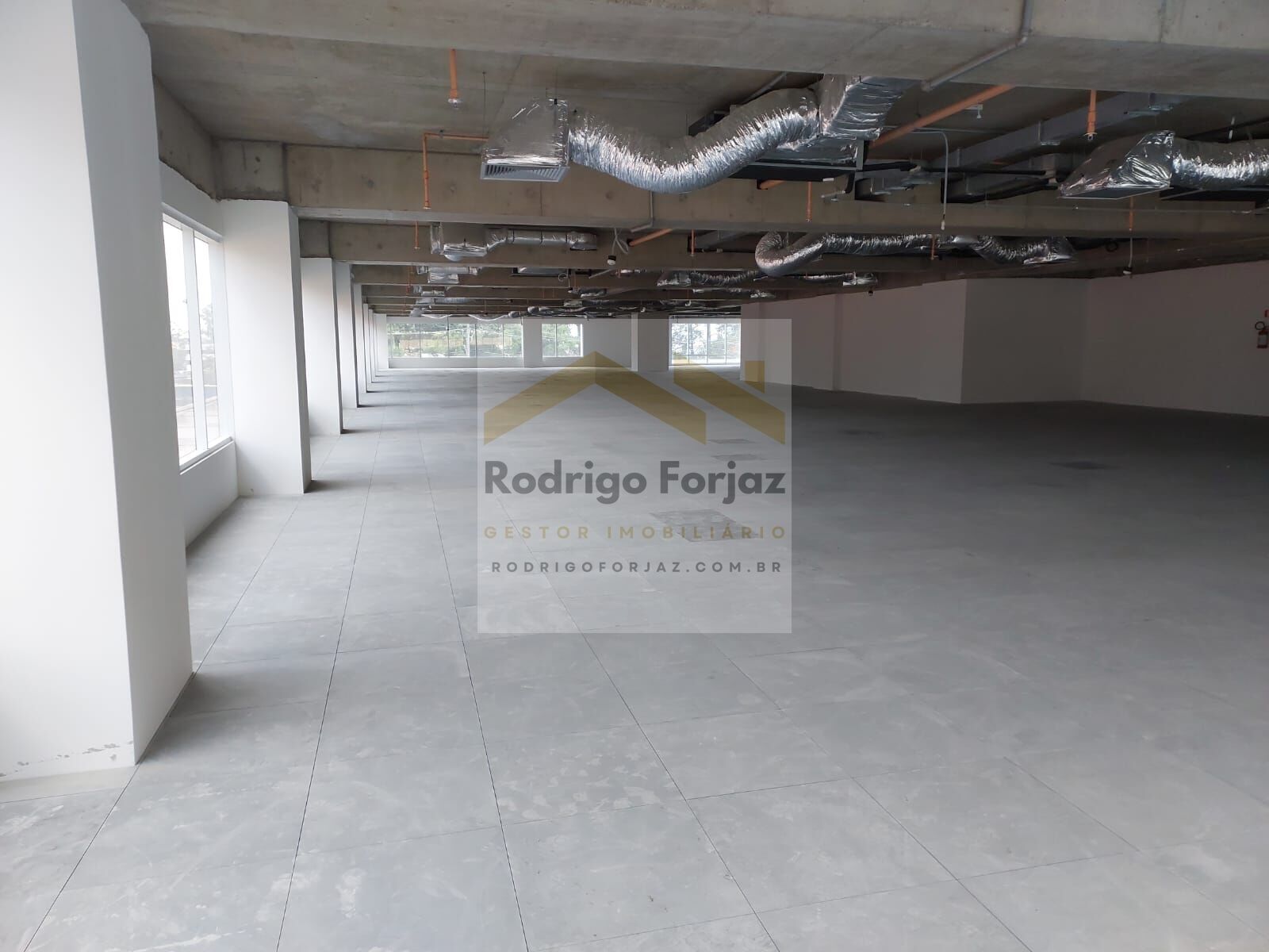 Sala Comercial-LOCAÇÃO - ED. WESTCORP, OPEN SPACE A/C:997,77m², 24 ...