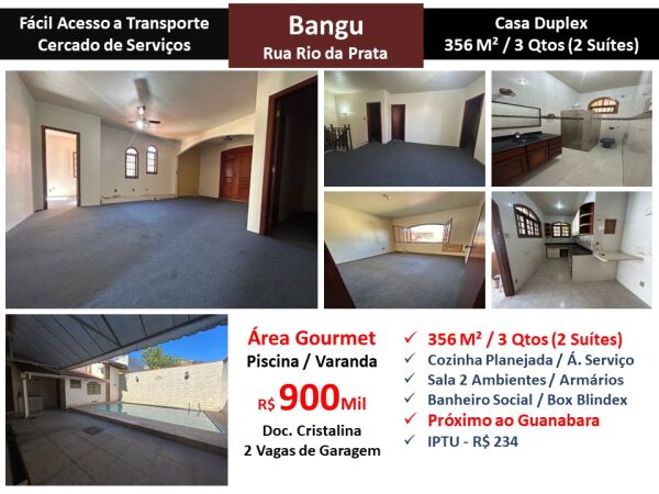 Casa Bangu Rio da Prata 356M²