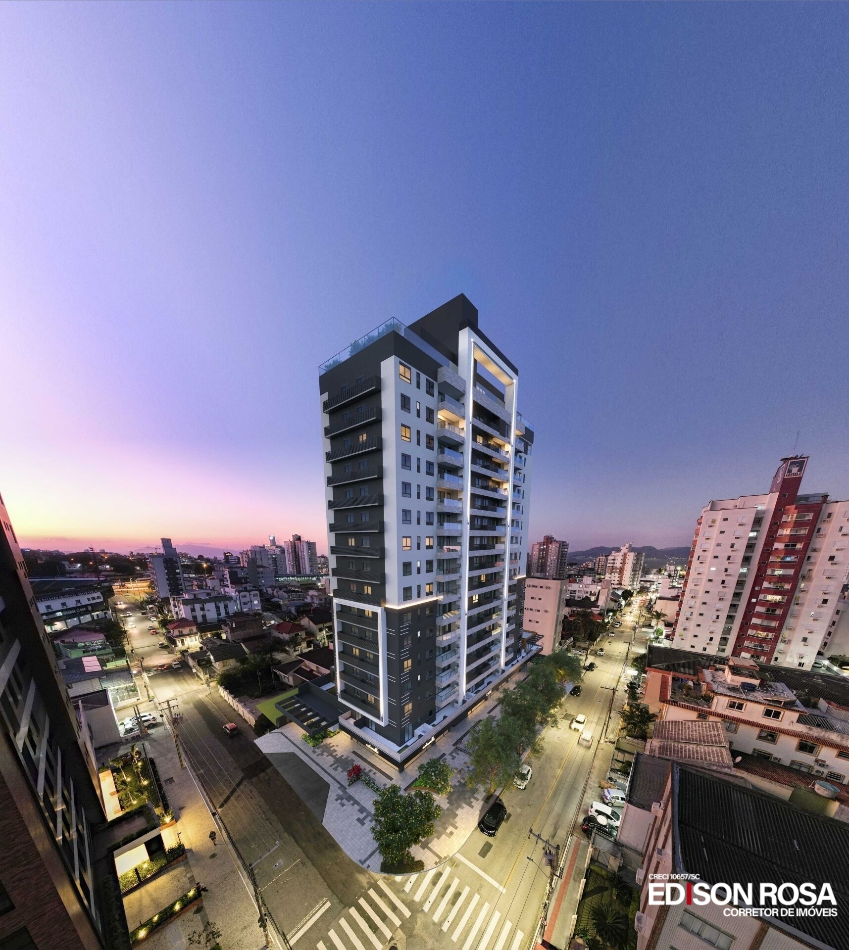 Apartamento Edifício SKY 305 à venda no Estreito em Florianópolis SC: 3 ...